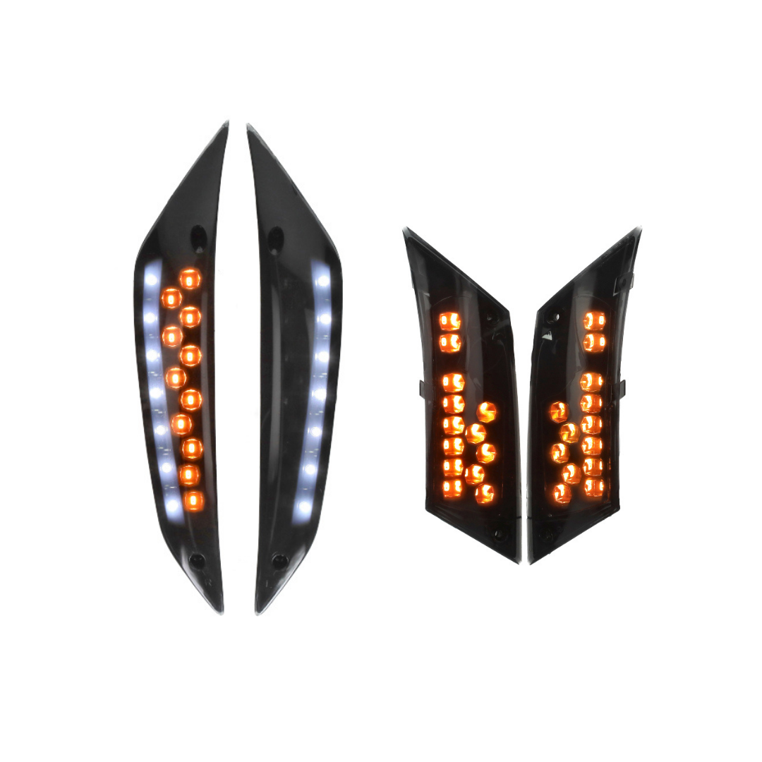 Audi Look LED Flashing Lights Zip front/rear Flow/Matrix – Fresh Parts